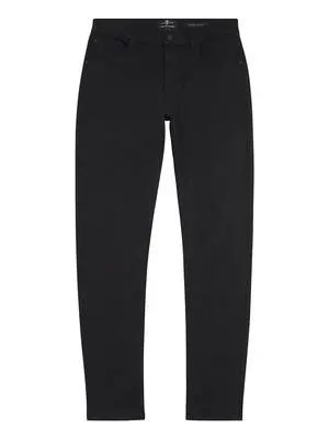 7 For All Mankind Slimmy Tapered Jeans - Black