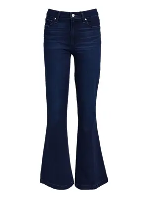 Paige Genevieve Flared Jeans Navy