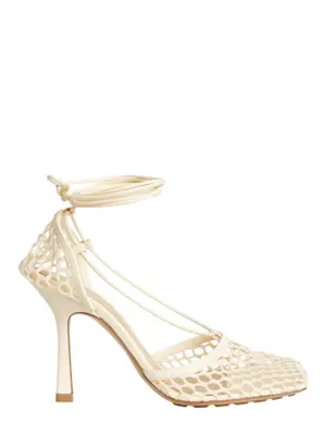 BOTTEGA VENETA Bottega Veneta Mesh Stretch Sandals 90