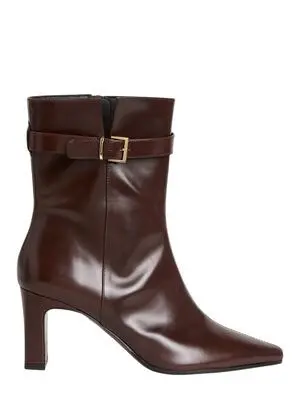 CLAUDIE PIERLOT Leather Ankle Boots 70