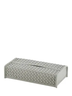 RIVIERE Woven Rectangular Box Grey