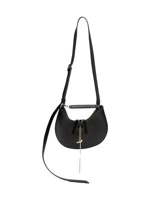 Shanghai Tang X Yuni Ahn Mini Fortune Cookie Shoulder Bag - Black