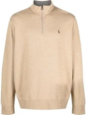 Polo Ralph Lauren Polo Pony-embroidered Jumper - Neutrals
