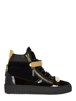 GIUSEPPE ZANOTTI Coby High-top Sneakers - Blue