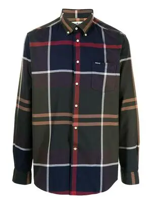 Barbour Dunoon Tartan-print Shirt - Green