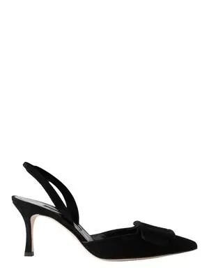 MANOLO BLAHNIK Maysli 70 Buckled Slingback Pumps