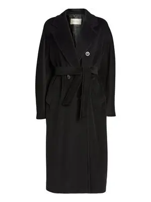 Max Mara Madame Icon Mid-length Coat - Black