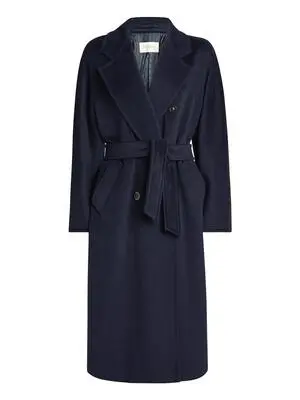 Max Mara Madame Icon Coat - Blue
