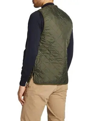 Barbour Quilted Zip-in Liner Gilet - Green