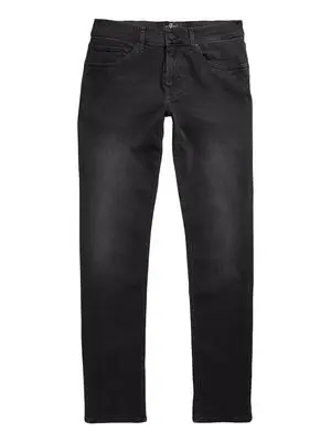 7 For All Mankind Slimmy Lux Performance Plus Jeans - Black