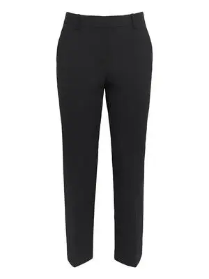 Theory Good Wool Cropped Treeca Trousers - Black