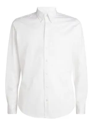 Giorgio Armani Cotton Formal Shirt - White