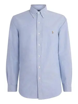 Polo Ralph Lauren Custom Fit Oxford Shirt - Blue
