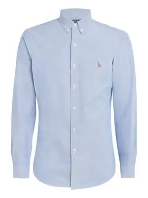 Polo Ralph Lauren Slim Oxford Shirt - Blue