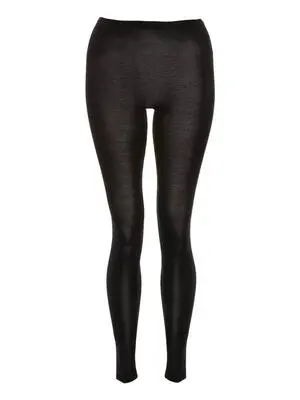Hanro Pure Silk Leggings - Black