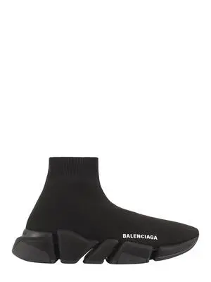 Balenciaga Speed 2.0 Recycled Sneakers - Black