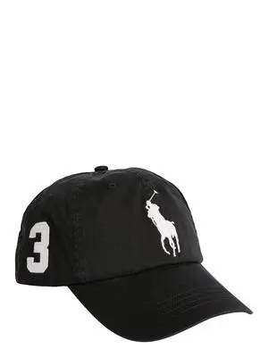Polo Ralph Lauren Cotton Twill Cap - Black