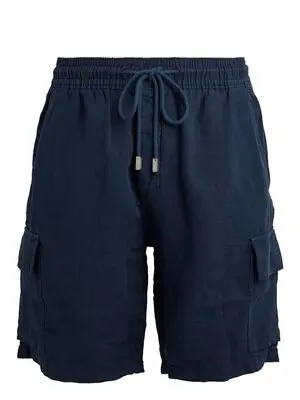 Vilebrequin Linen Baie Shorts - Navy
