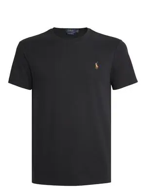 Polo Ralph Lauren Pima Cotton Polo Pony T-shirt Black