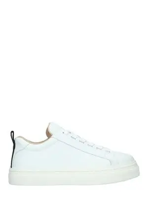 Chloé Leather Lauren Sneakers - White