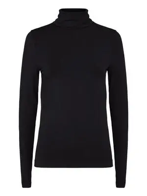 Wolford Aurora Turtleneck Top - Black