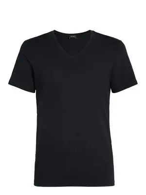 Hanro Cotton Superior T-shirt - Black