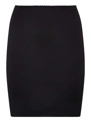 Hanro Satin Deluxe Underskirt - Black