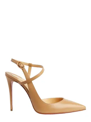 CHRISTIAN LOUBOUTIN Jenlove 100 Leather Pumps Multi