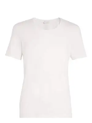 Hanro Cotton Superior Short Sleeve T-shirt - White