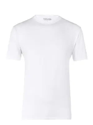 Derek Rose Basel Lounge T-shirt - White