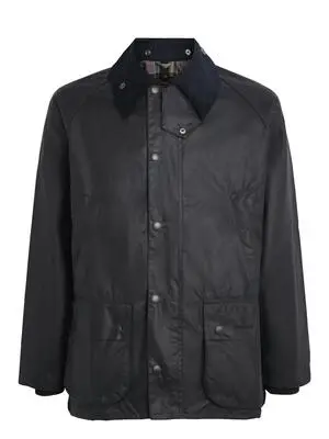 Barbour Waxed Bedale Jacket Navy