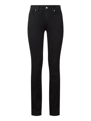 Paige Hoxton Straight Jeans - Black