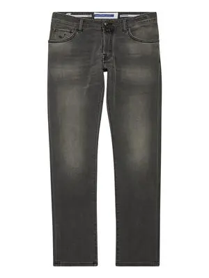Jacob Cohen Comfort-stretch Slim Jeans - Grey
