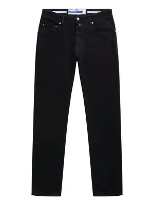 Jacob Cohen High-rise Slim Jeans - Black