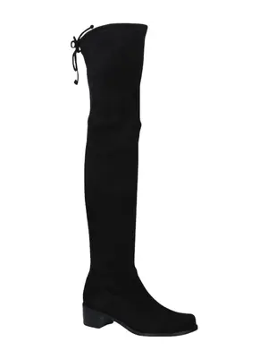 STUART WEITZMAN Stuart Weitzman Suede Midland Over-The-Knee Boots Black
