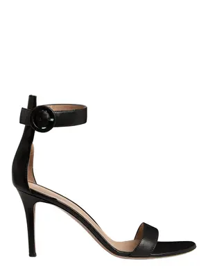 GIANVITO ROSSI Gianvito Rossi Leather Portofino 85 Sandals