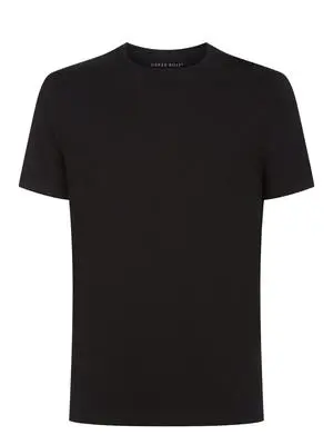 Derek Rose Basel Lounge T-shirt - Black