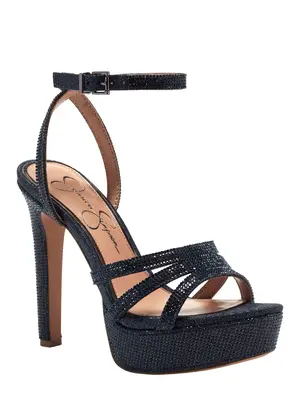 Jessica Simpson Jessica Simpson Balina Platform Sandal Dark Royal