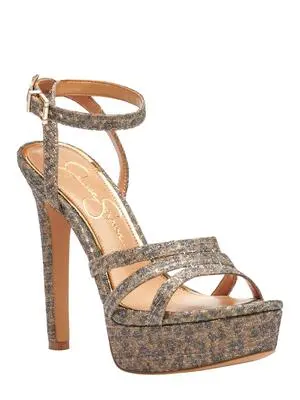 Jessica Simpson Jessica Simpson Balina Platform Sandal Gold Multi