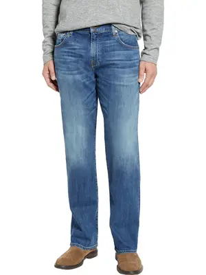 7 For All Mankind 7 For All Mankind Austyn Relaxed Straight Leg Jeans Swain