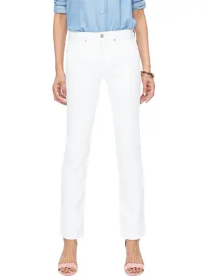 NYDJ NYDJ Sheri Slim Ankle Jeans Optic White