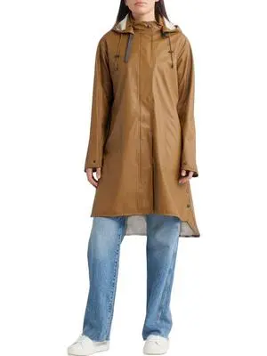 ILSE JACOBSEN Ilse Jacobsen Hooded Raincoat Mocca