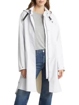ILSE JACOBSEN Ilse Jacobsen Hooded Raincoat White