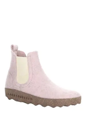 Fly London Asportuguesas By Fly London Caia Chelsea Boots 017 Marble Pink Tweed/ Felt