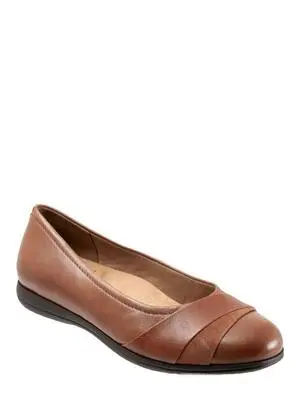 Trotters Trotters Danni Leather & Suede Flat Saddle