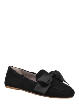 AMALFI BY RANGONI Amalfi By Rangoni Dream Suede Loafer Black Cashmere Suede