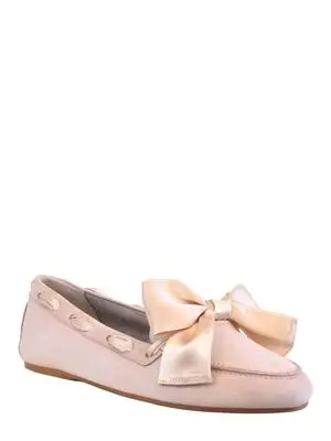 AMALFI BY RANGONI Amalfi By Rangoni Dream Suede Loafer Nude Cashmere Suede