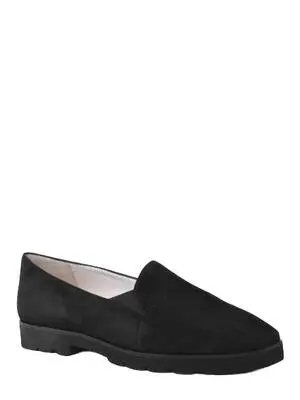 AMALFI BY RANGONI Giostra Loafer - Black Cashmere Suede