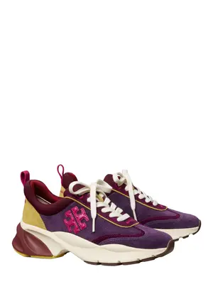 Tory Burch Tory Burch Good Luck Sneaker Purple / Pink / Purple