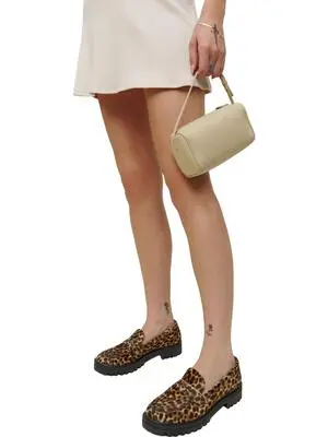 REFORMATION Agathea Chunky Leather Loafer - Brown